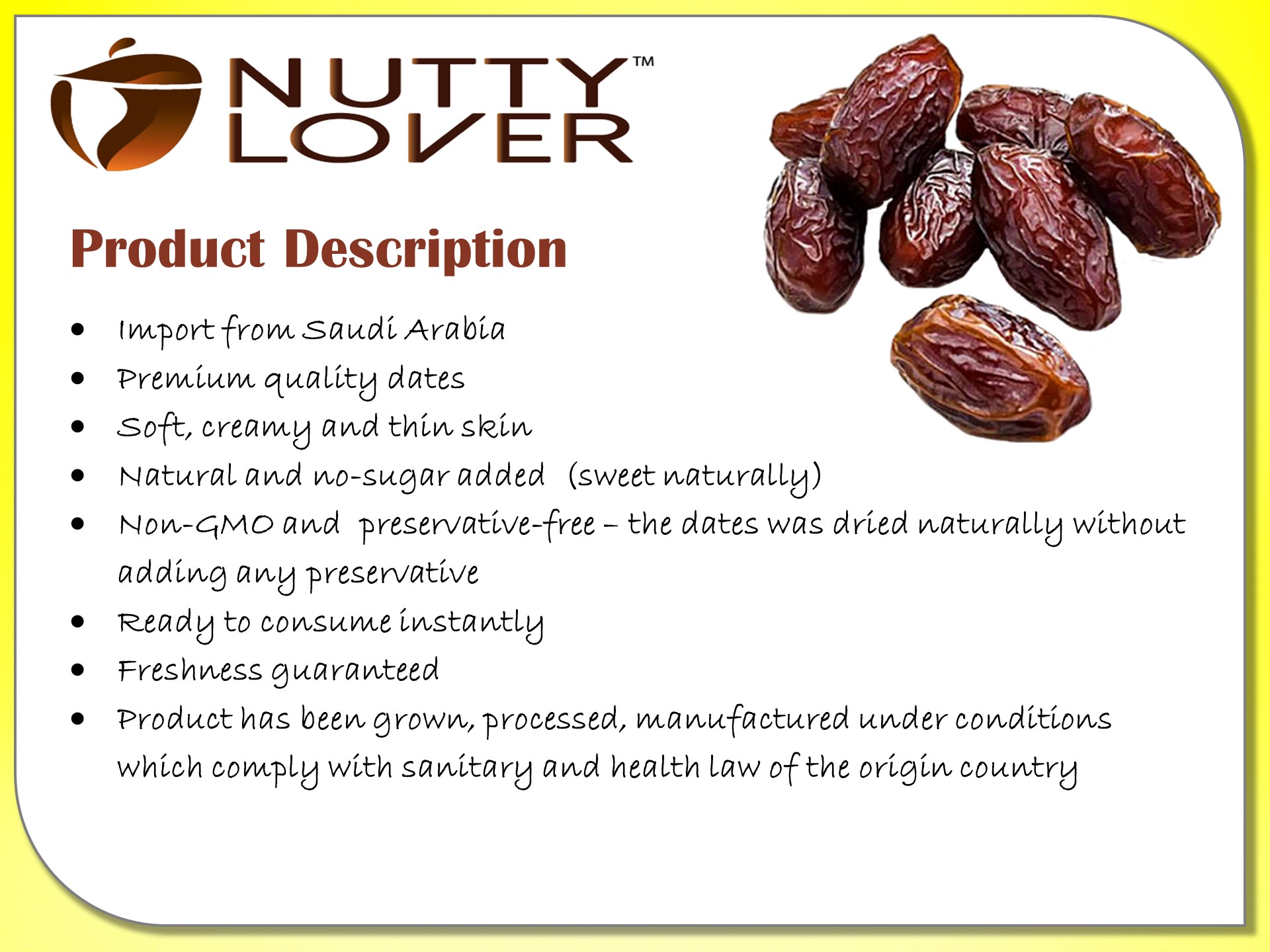 1KG Premium Khudry Dates Saudi Arabia / Kurma Kudri (2 x 500gram ...